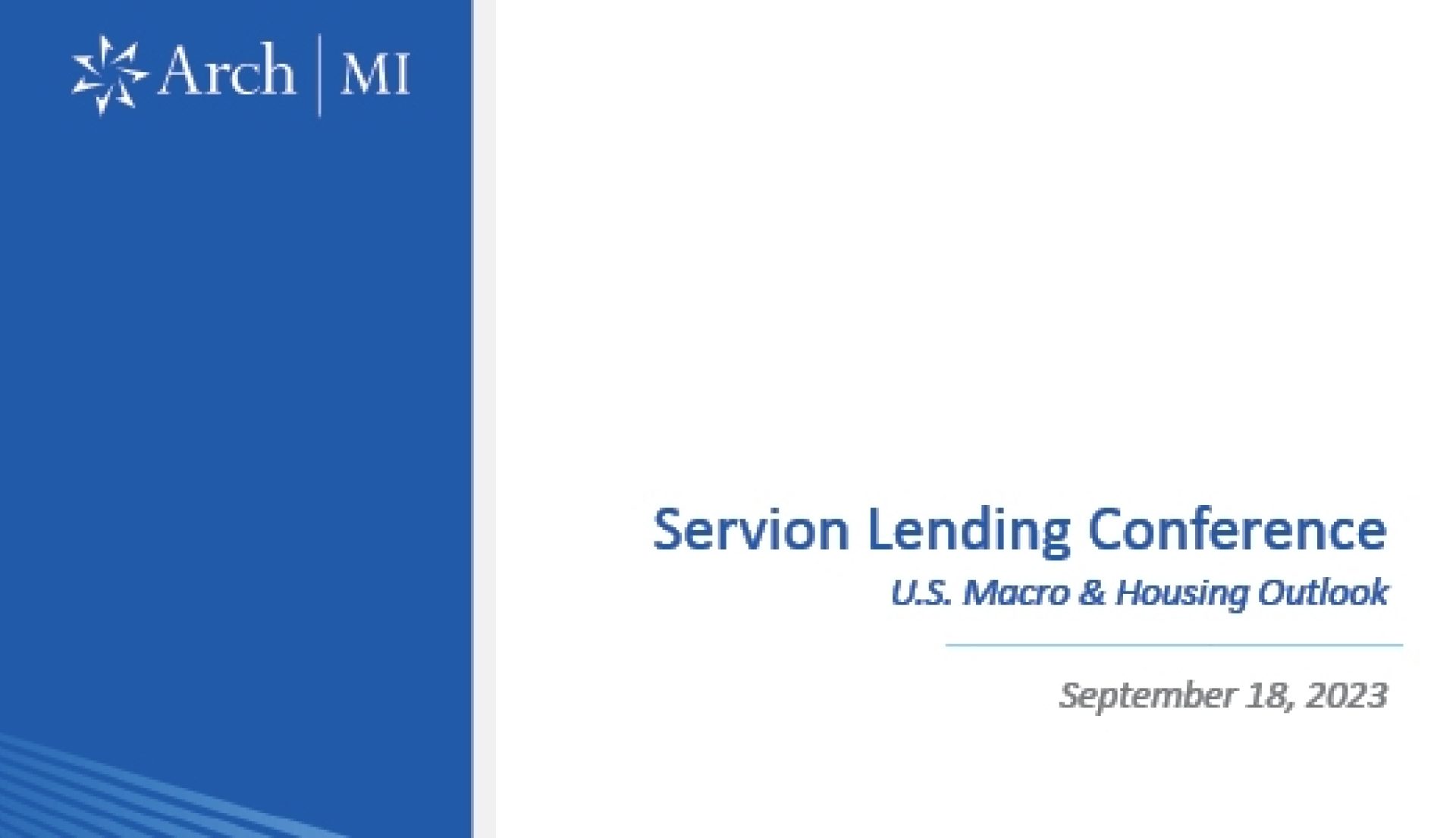 Lending Conference 2023: Evolve - Adapt - Thrive | The Servion Group